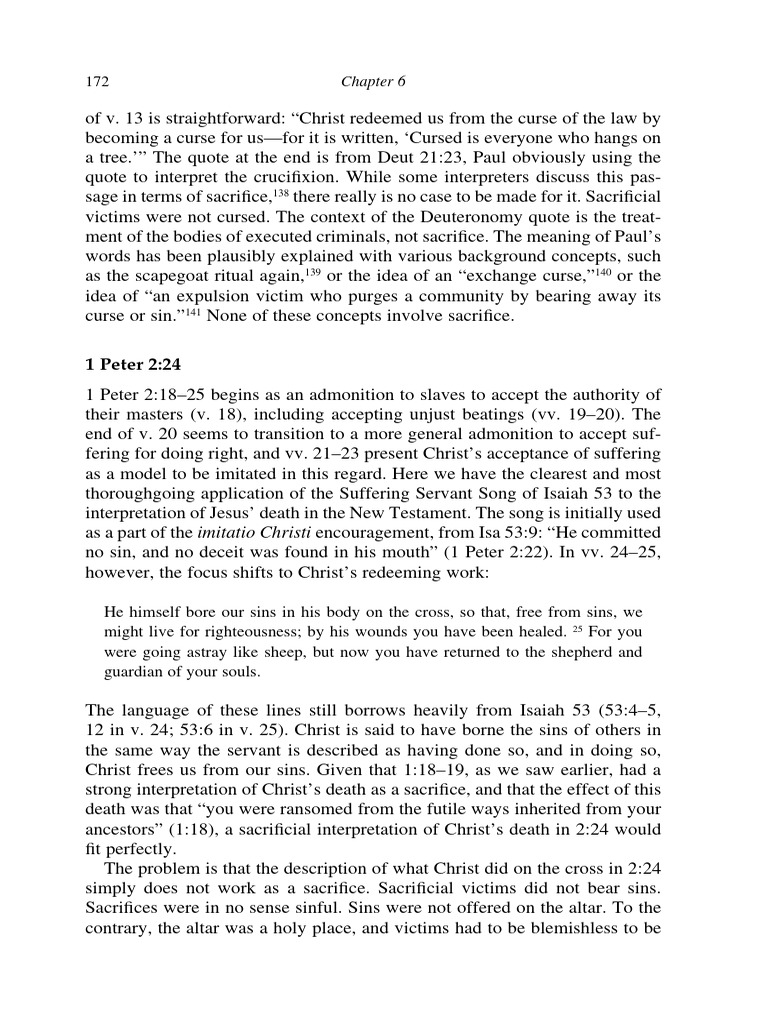 SHAUF, Scott. Jesus The Sacrifice - A Historical and Theological Study ...