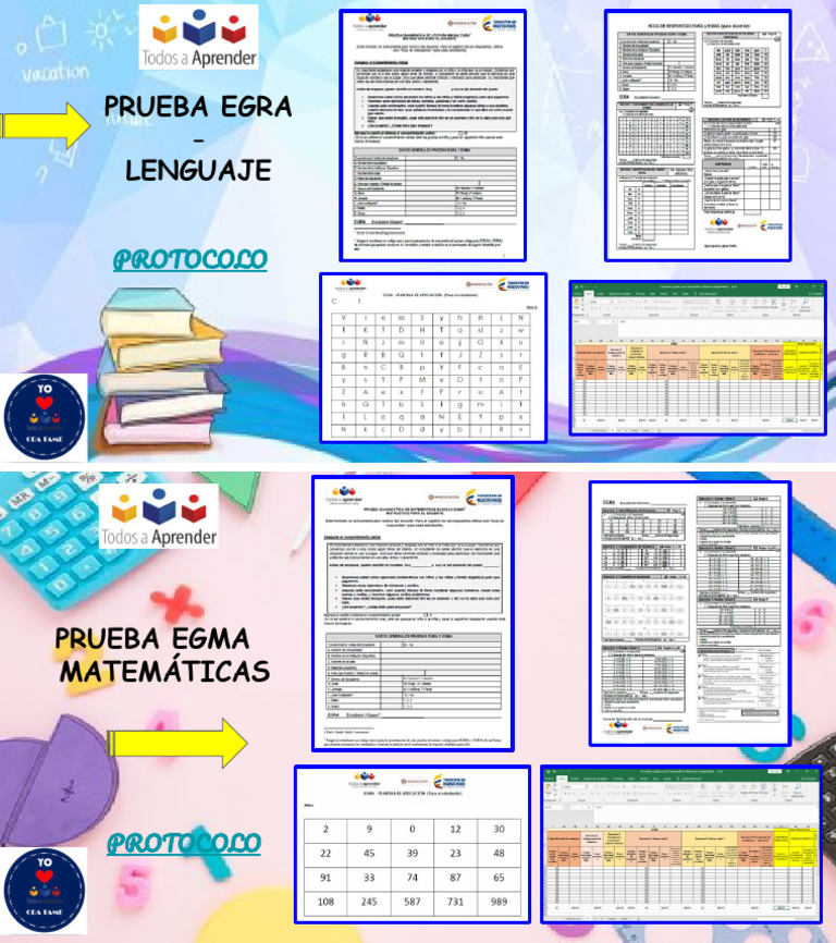 Pruebas Egra - Egma | PDF