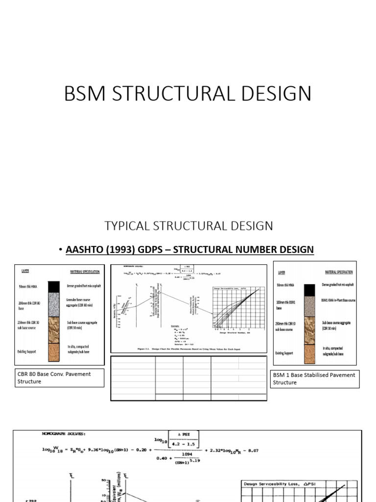 BSM Structural Design Examples | PDF | Road Surface | Transportation ...