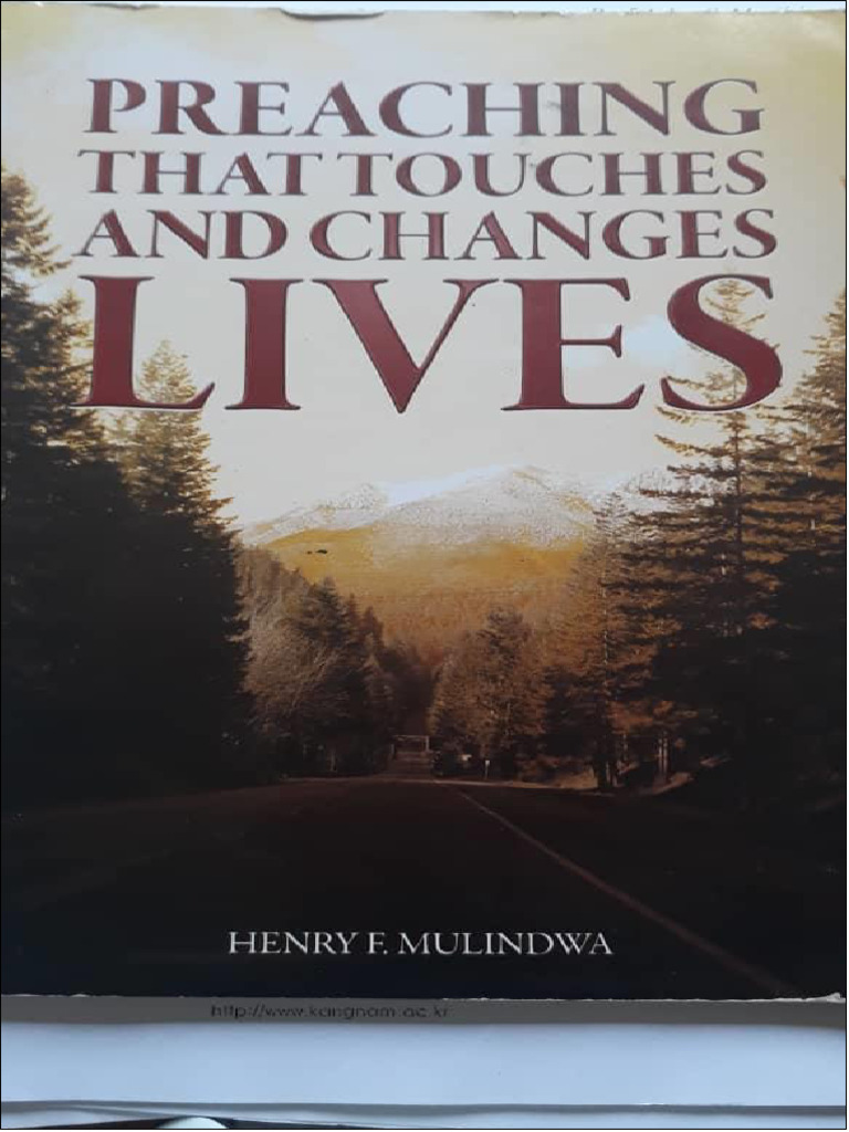 Mulindwa Adv Book Preaching | PDF | Sermon | Jesus