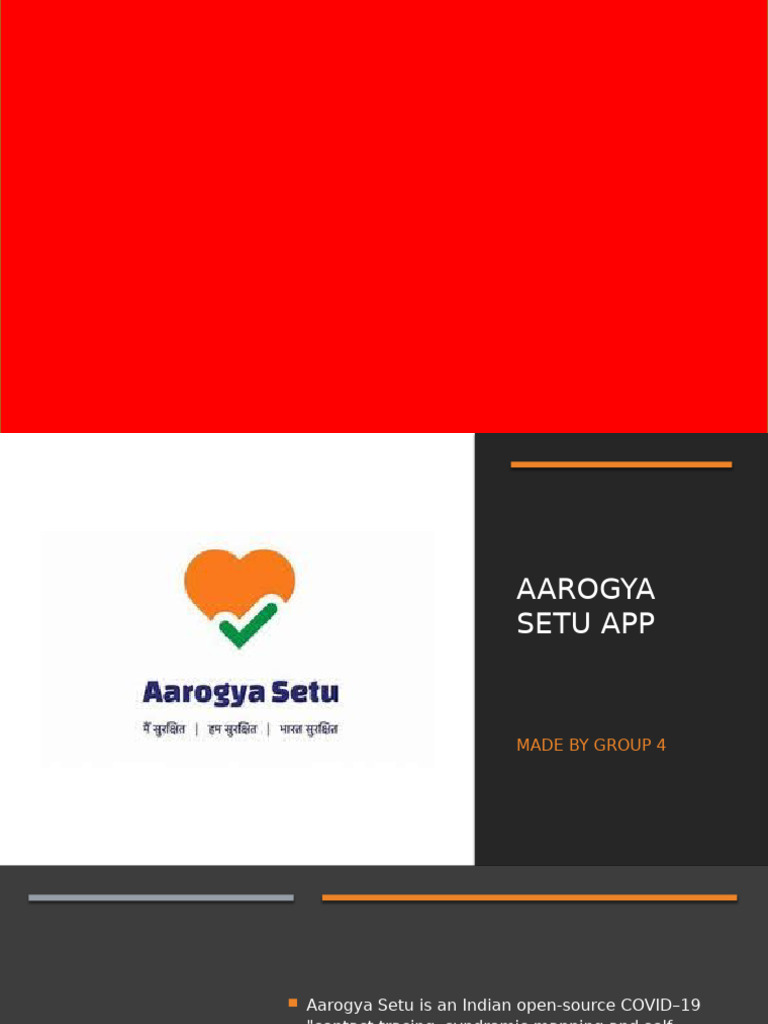 Aarogya Setu | PDF