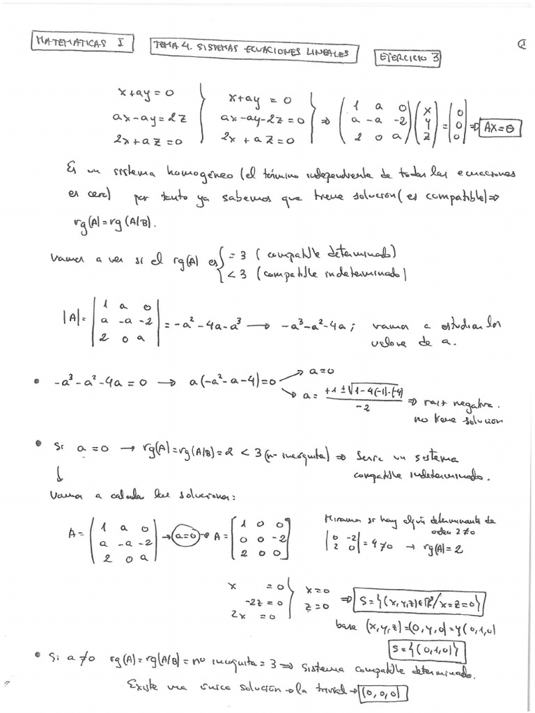Tema 4. Sistemas. 4. Ejercicios (Soluciã N) | PDF