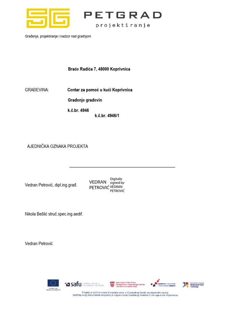 07 GP - Elaborat Zastite Od Pozara | PDF