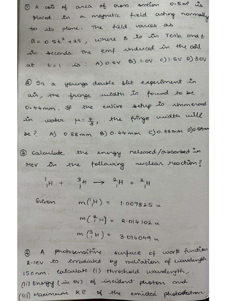Class 12th Day 5 Secret Assignment | PDF