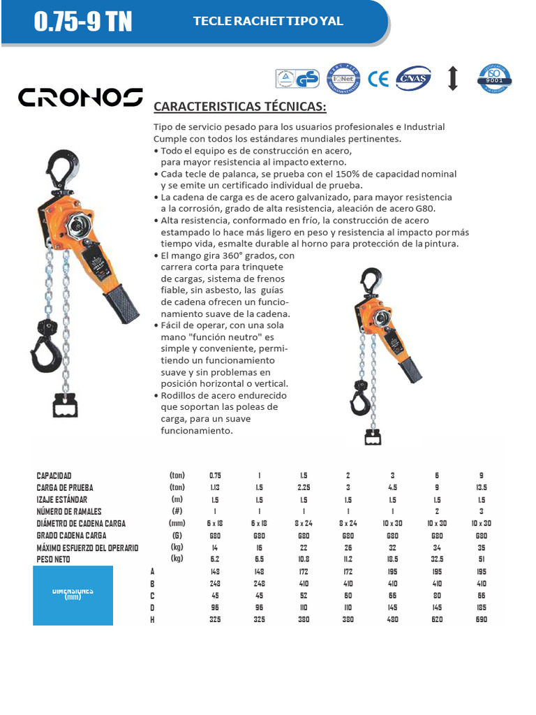 Tecle | PDF | Acero | Materiales de construcción