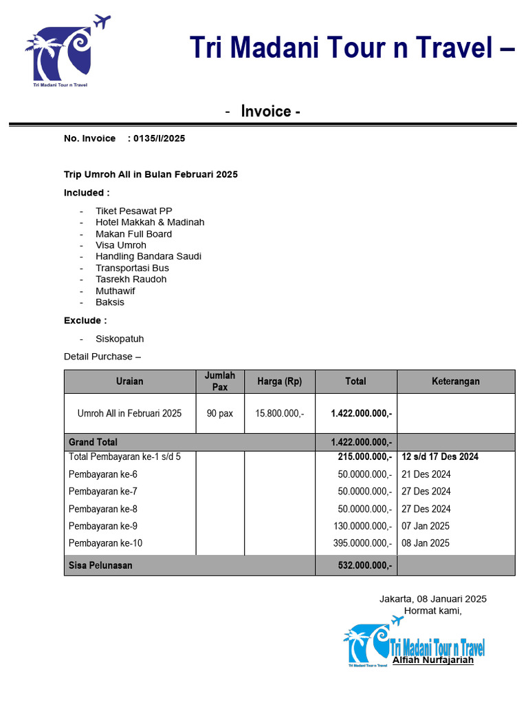 Invoice Tri - M - 05 | PDF