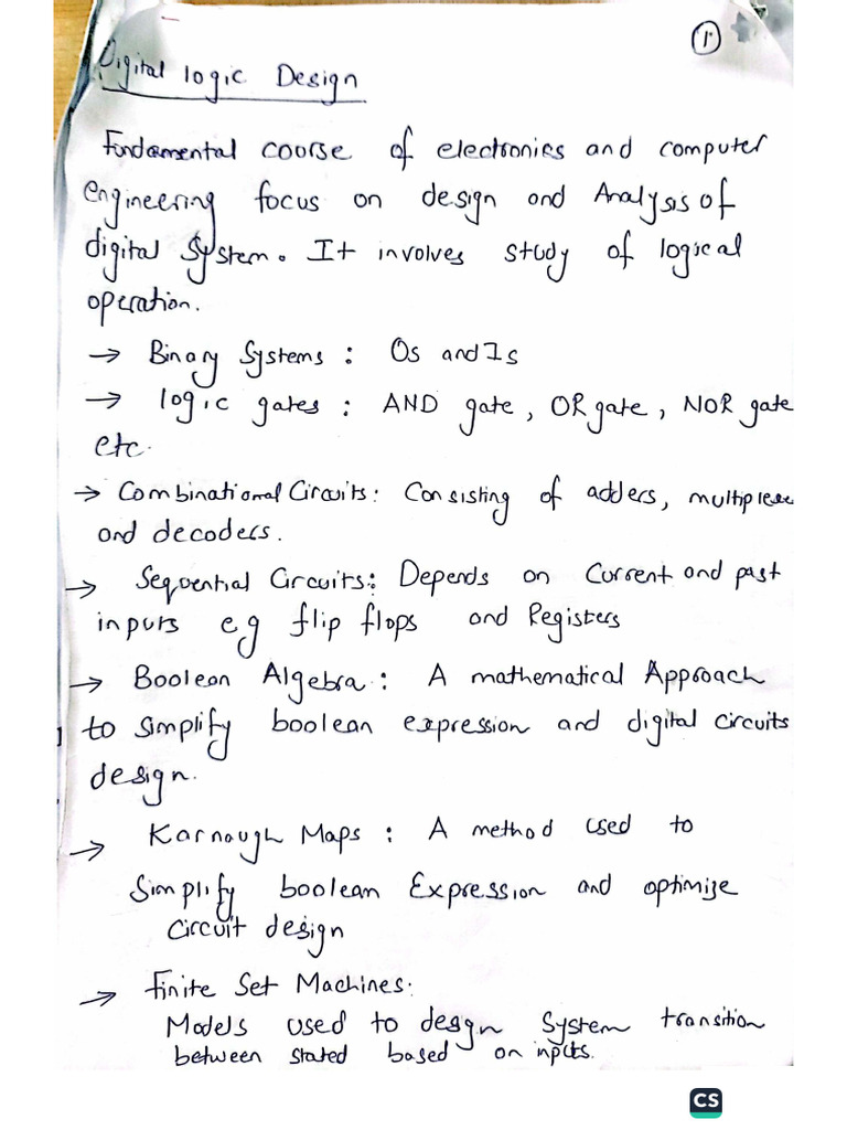 Lecture 1 - Handouts | PDF