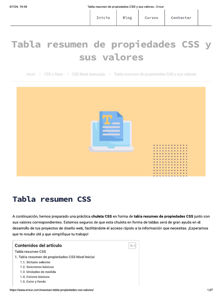 Css Resumen | PDF