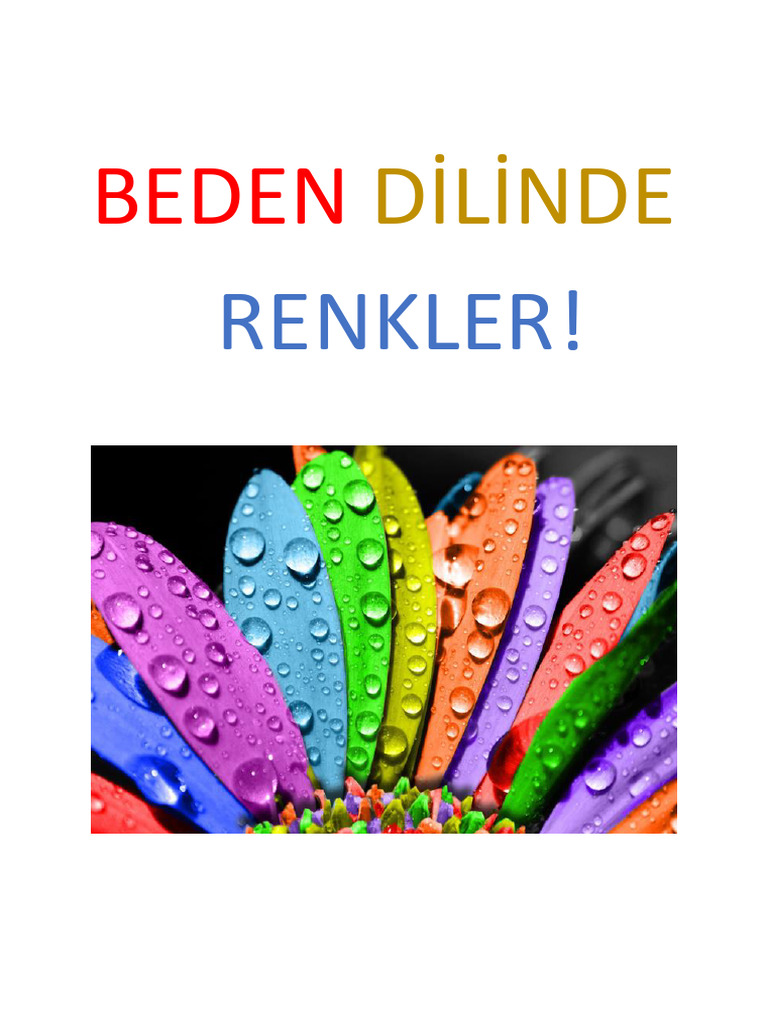 Renkler Ve Anlamlari | PDF
