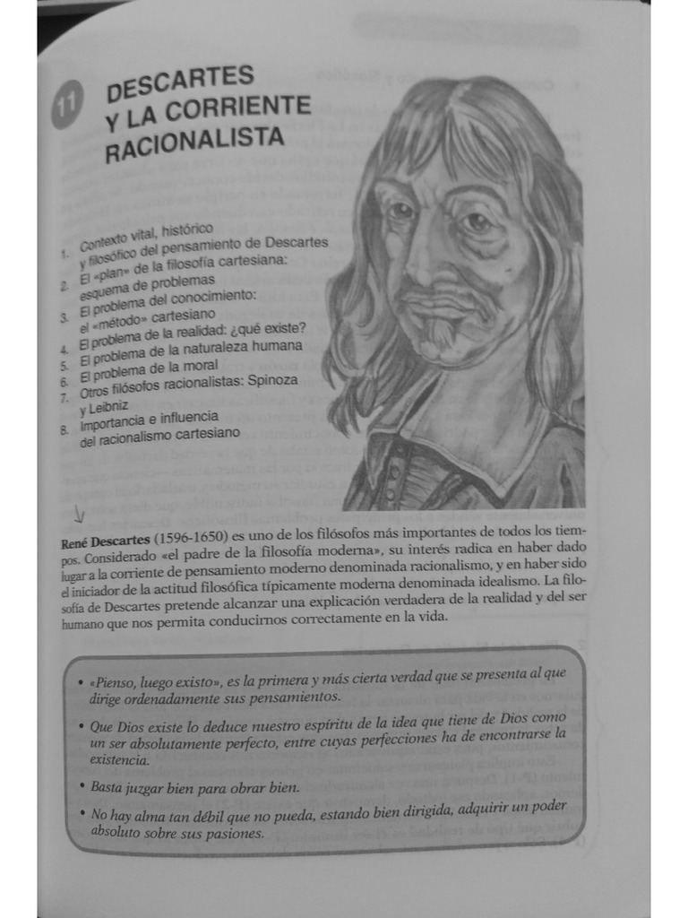 Apuntes de Descartes 2º Bach | PDF