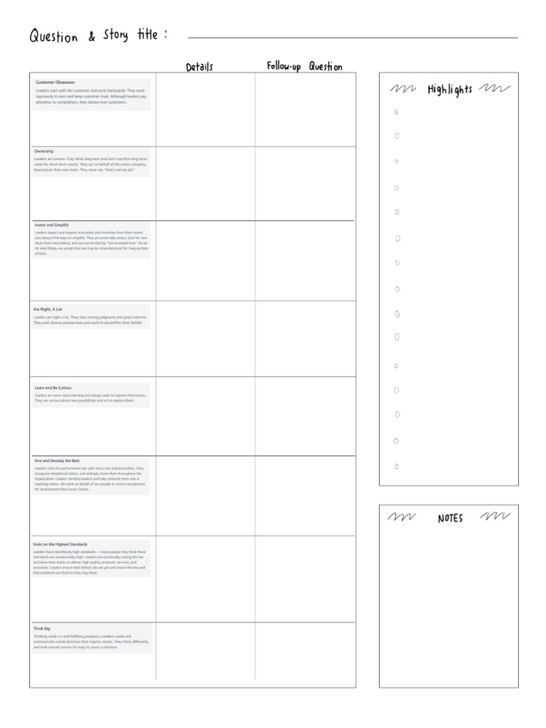 Story Checklist | PDF