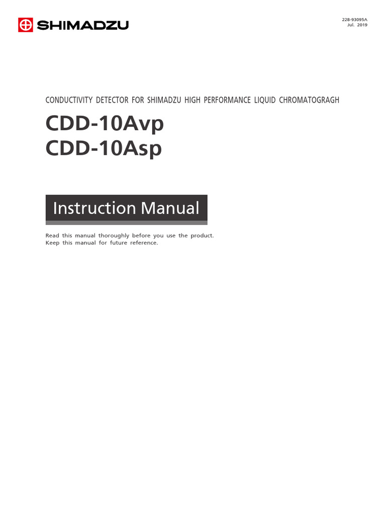 CDD-10Avp_CDD-10Asp_new_color_IM_EN228-93095_RevJuly2019 | PDF | Power ...