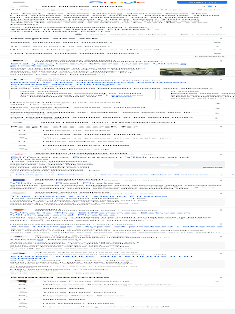 Are Pirates Vikings - Google Search | PDF | Piracy | Vikings