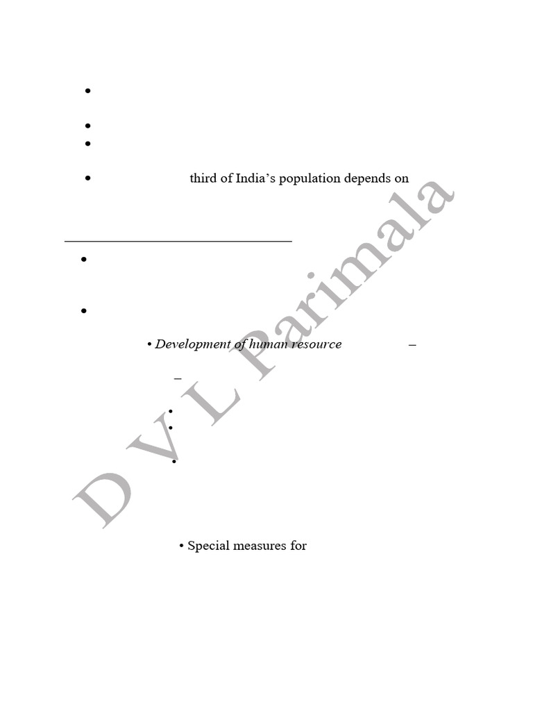 RURAL DEVELOPMENT - Notes | PDF | Agriculture | Organic Farming
