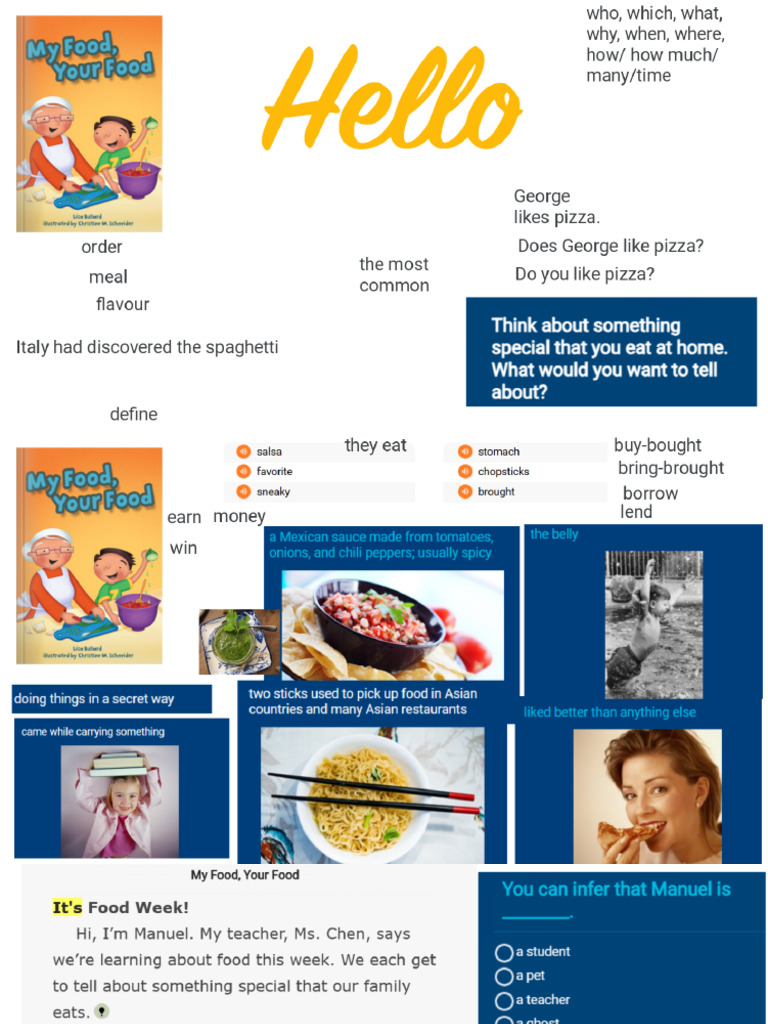 Копие на My Food, Your Food | PDF