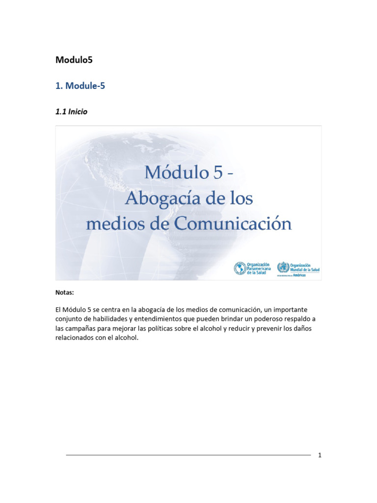 Modulo5 NMH MH Abog Pol Alcohol | PDF | Redes sociales | Cultura popular y estudios de los ...