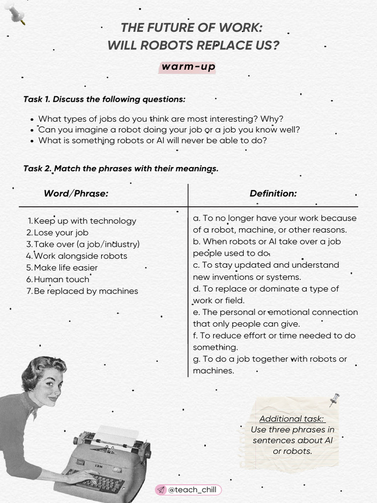 Will Robots Replace Us B1-B2 | PDF | Artificial Intelligence ...