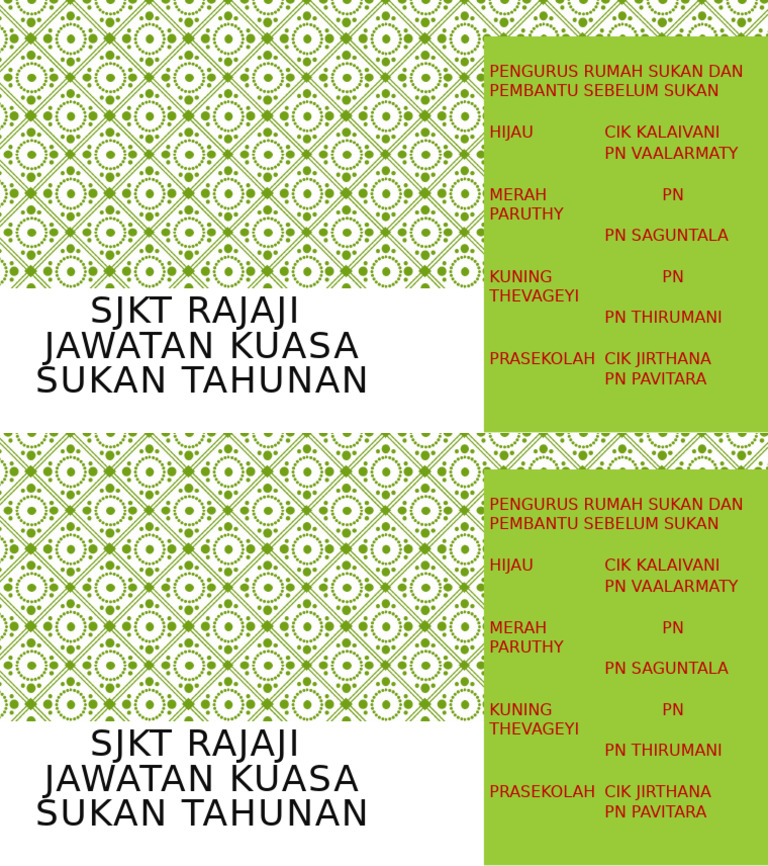 Jawatankuasa Sukan 2024 | PDF