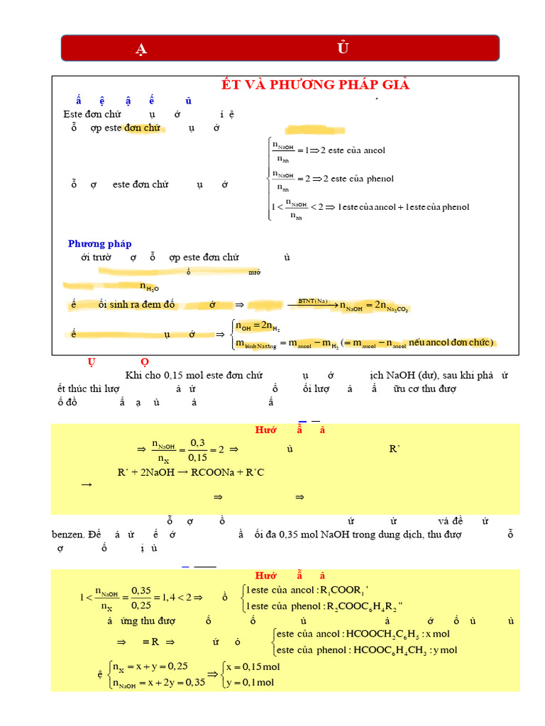 BT Ester Phenol 2 | PDF