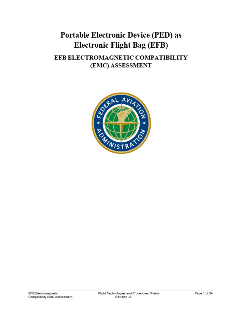 EFB EMC Assessment Checklist 508 Compliant 2024 | PDF | Wireless ...