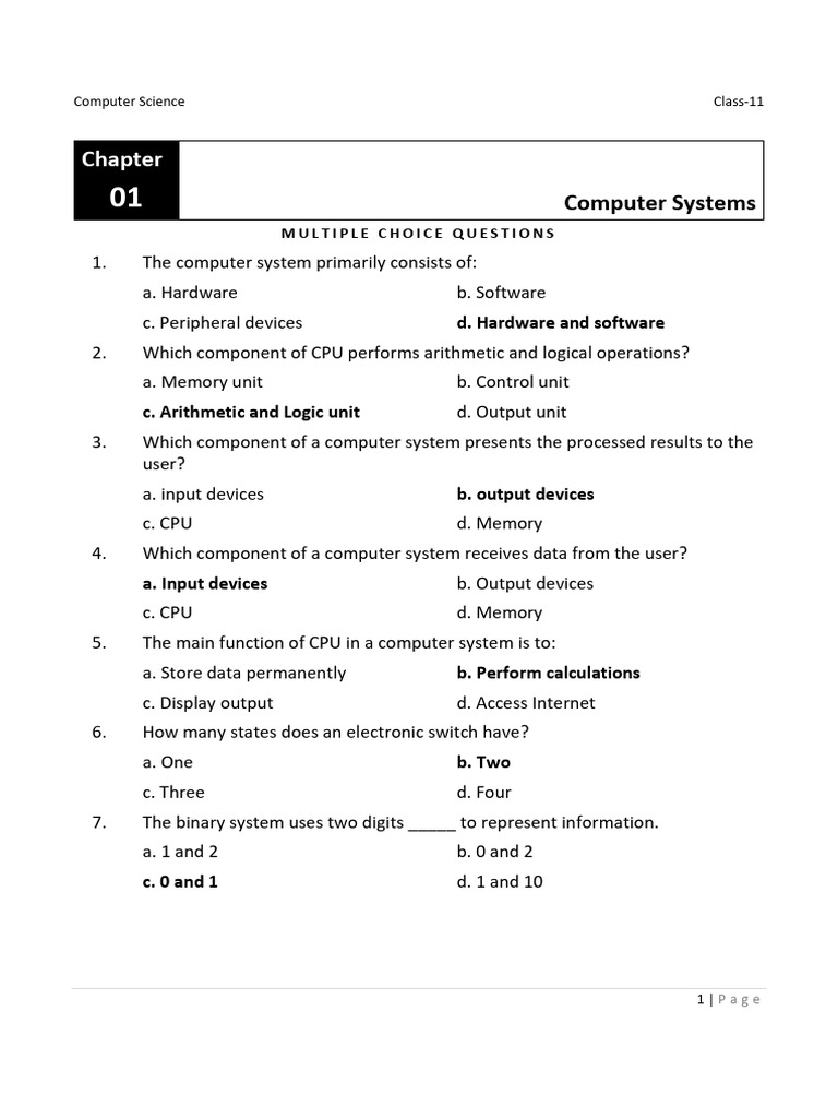 Class 11 Computer Science MCQs | PDF | Network Topology | Software Testing