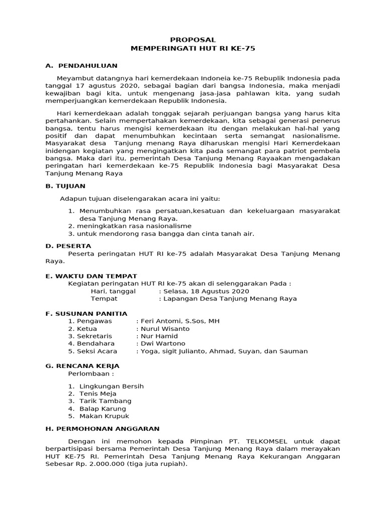 Proposal PLN | PDF