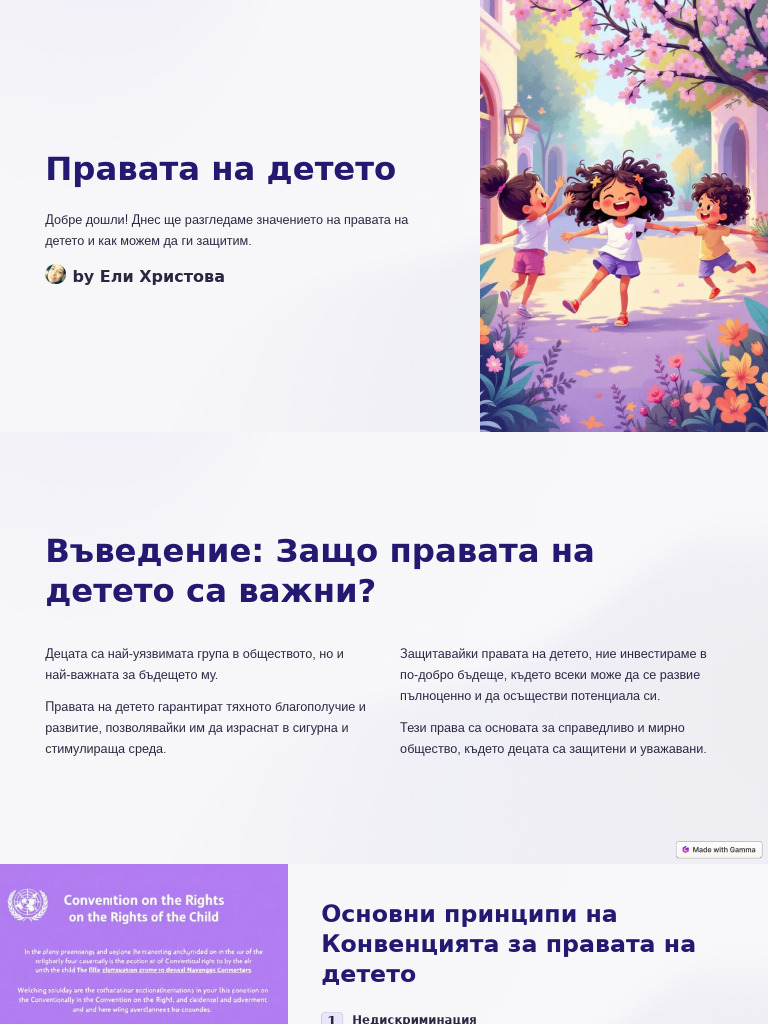 Pravata Na Deteto | PDF