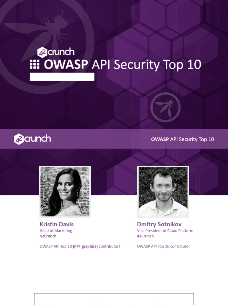 OWASP API Security Top 10 Guide | PDF | Json | Databases