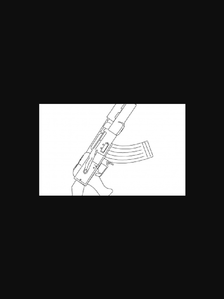 Ak 47 Assault Rifle Coloring Pages 300x200 | PDF