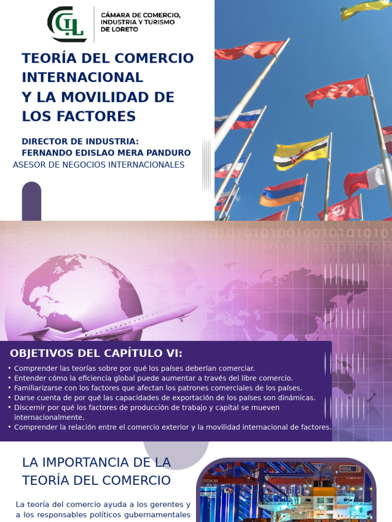 Teoría Del Comercio Internacional y La Movilidad de Los Factores | PDF | Ventaja comparativa ...