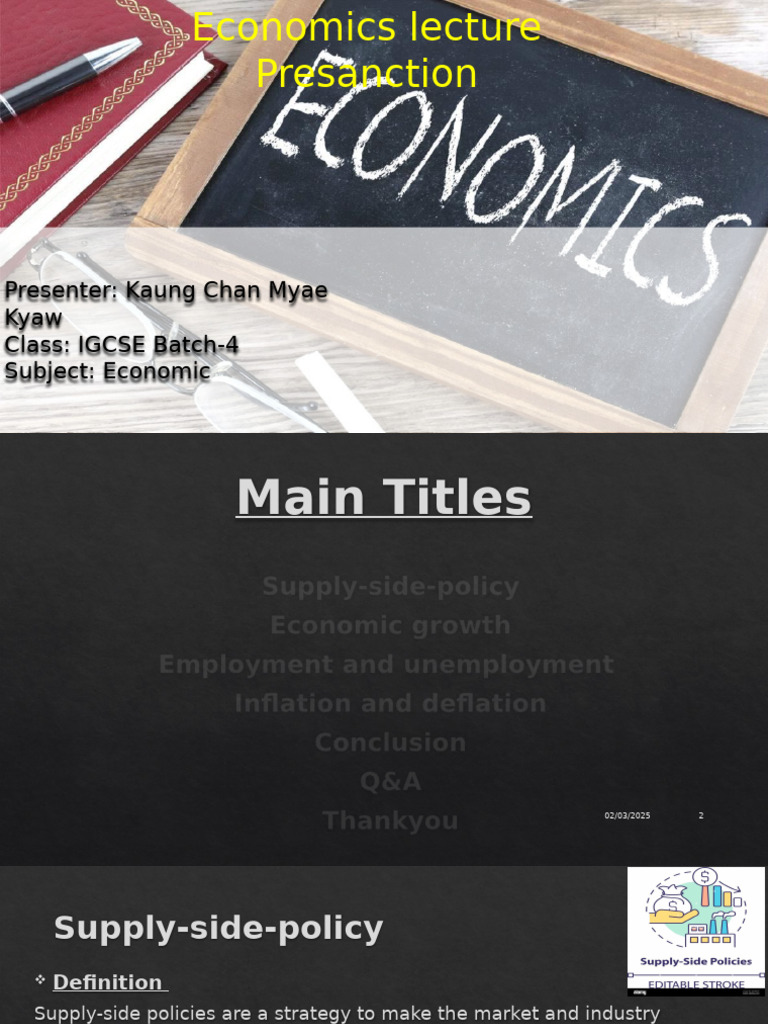 Presentation1 (Autosaved) | PDF | Cost Of Living | Economic Growth