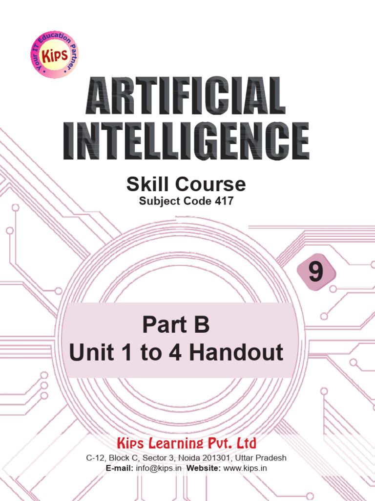 AI - Book - 9 Handout For Website Upload | PDF | Artificial ...