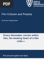 The Auteur Theory of Andrew Sarris | PDF