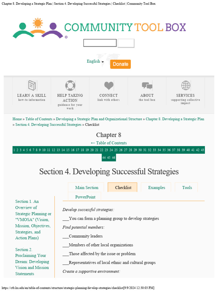 17chapter 8 Developing A Strategic Plan Section 4 Developing Successful ...