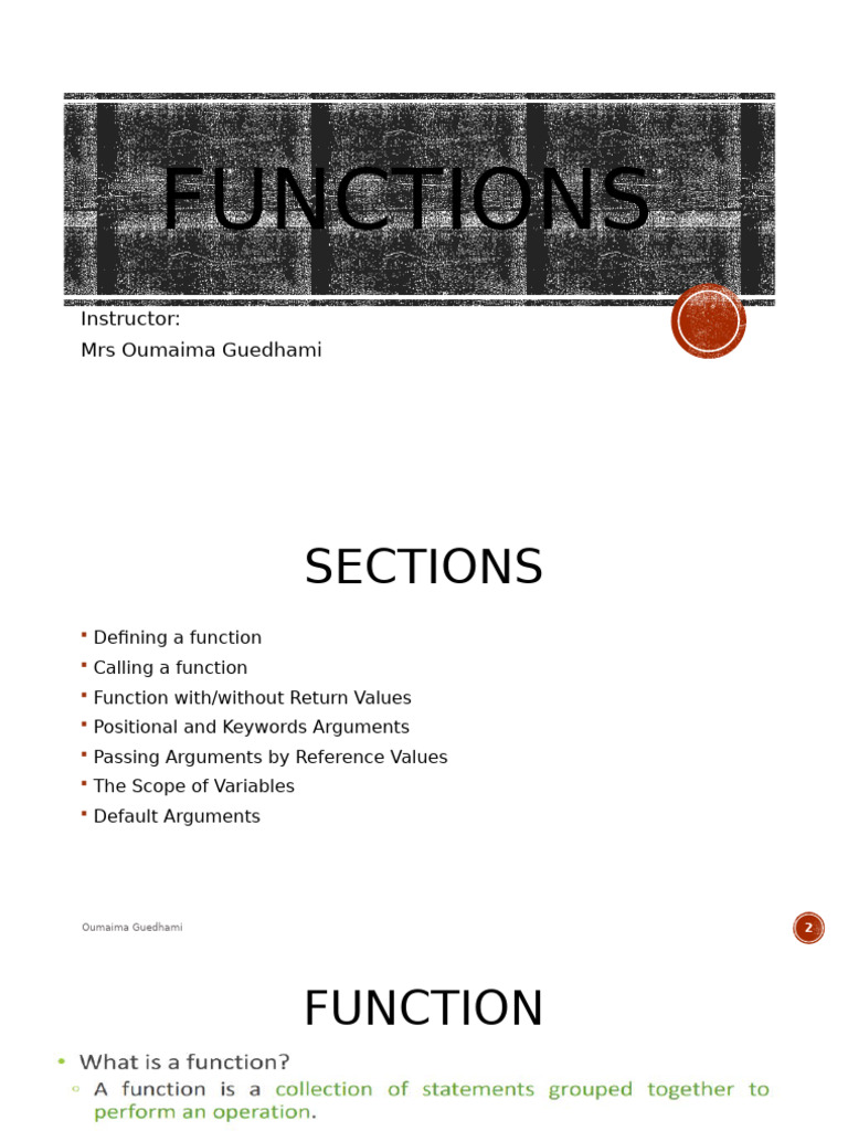 Chapter 5 Functions Pdf Parameter Computer Programming Software Engineering
