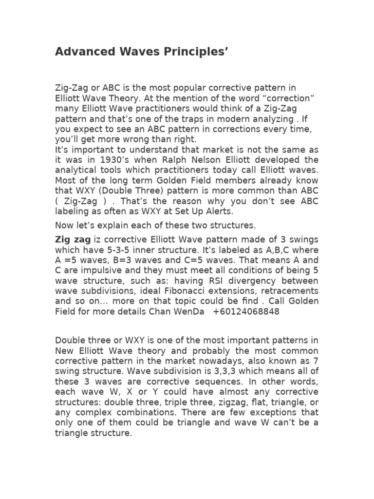 Advanced Waves Principles | PDF