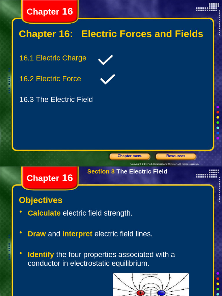 G11 Electric Field 2 | PDF | Electric Field | Force