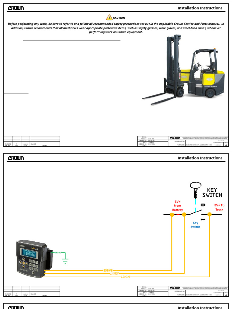 InfoLink Installation Guide | PDF | Electrical Connector | Manufactured ...