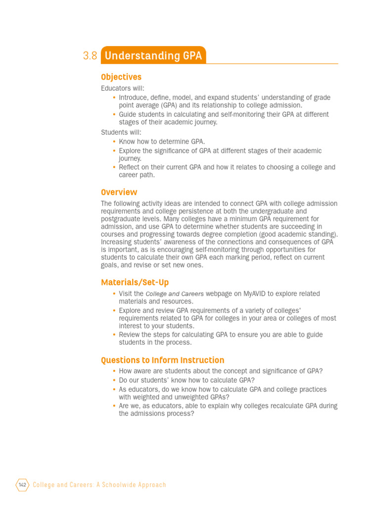 Understanding_gpa | PDF | Postgraduate Education | College