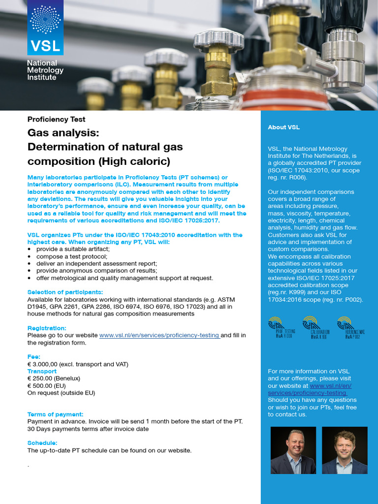 2024.01 VSL Flyer PT Natural Gas High Caloric | PDF | Metrology ...