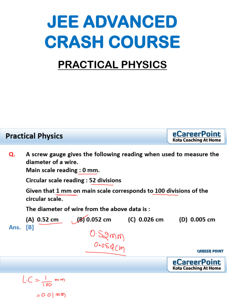 Practical Physics | PDF | Mechanics | Physical Quantities