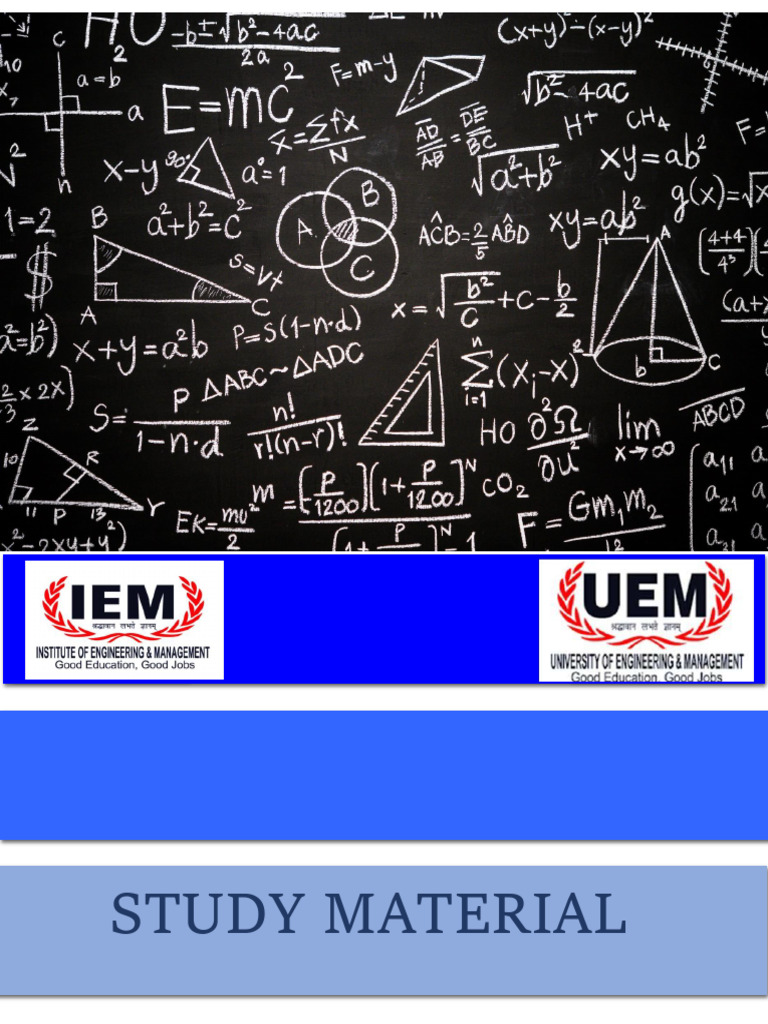 Mathematics II Study Material Guide | PDF | Integral | Linear Map
