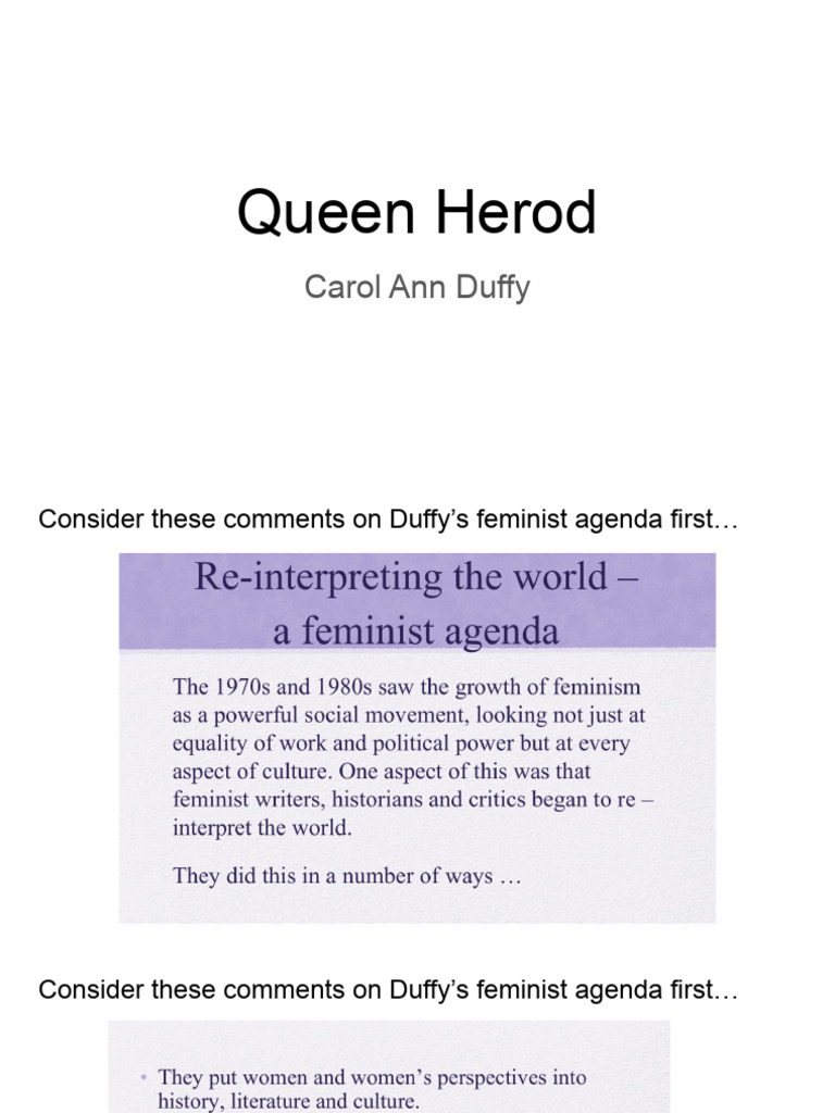 Queen Herod | PDF