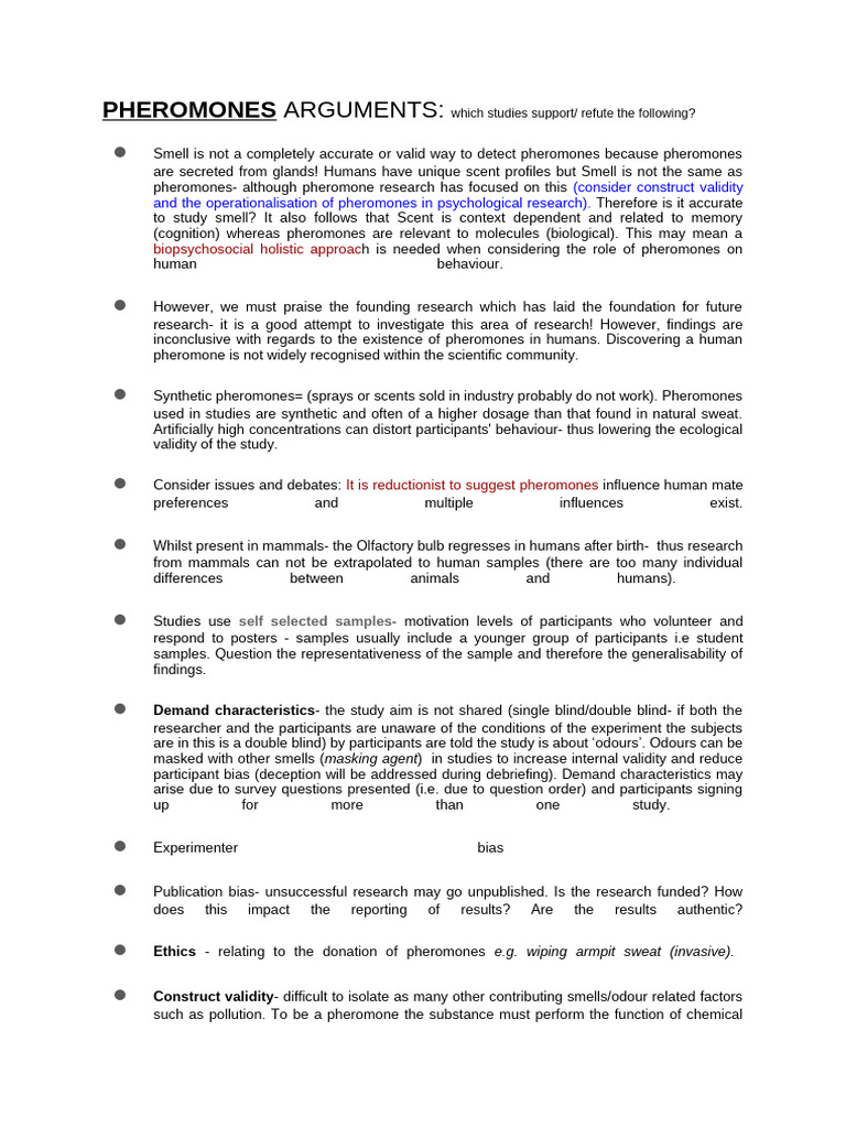 Pheromones | PDF | Pheromone | Odor