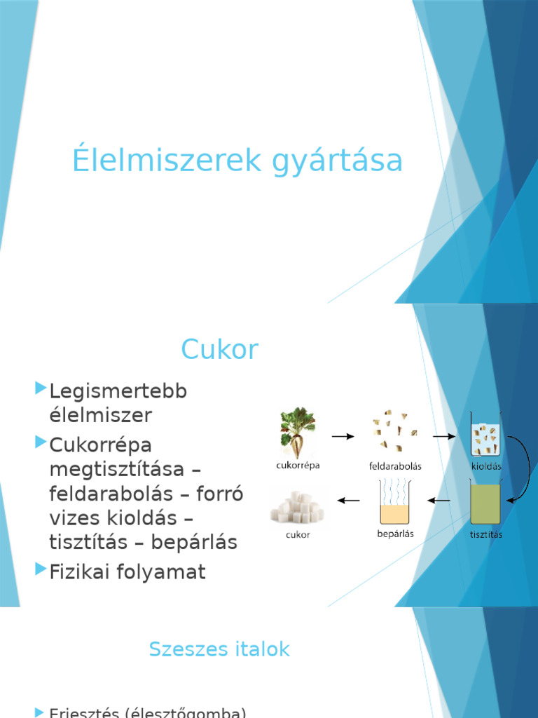 Élelmiszerek Gyártása | PDF