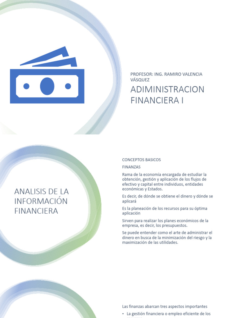 Conceptos básicos finanzas | PDF | Business | Economias