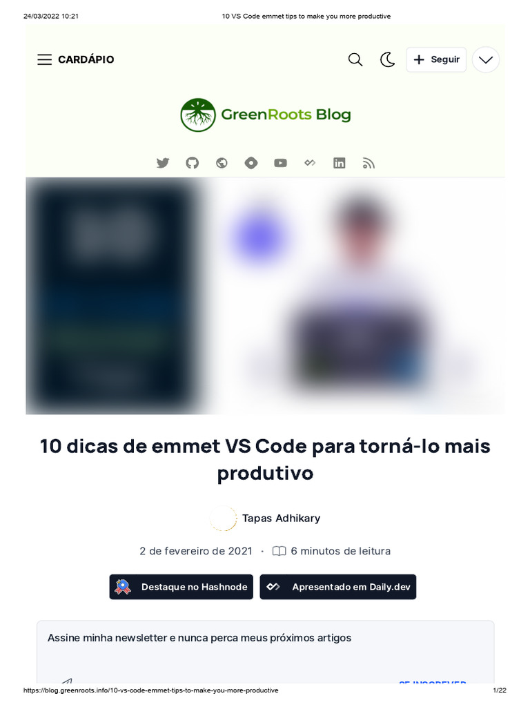 10 VS Code emmet tips to make you more productive | PDF | Html | Rede ...