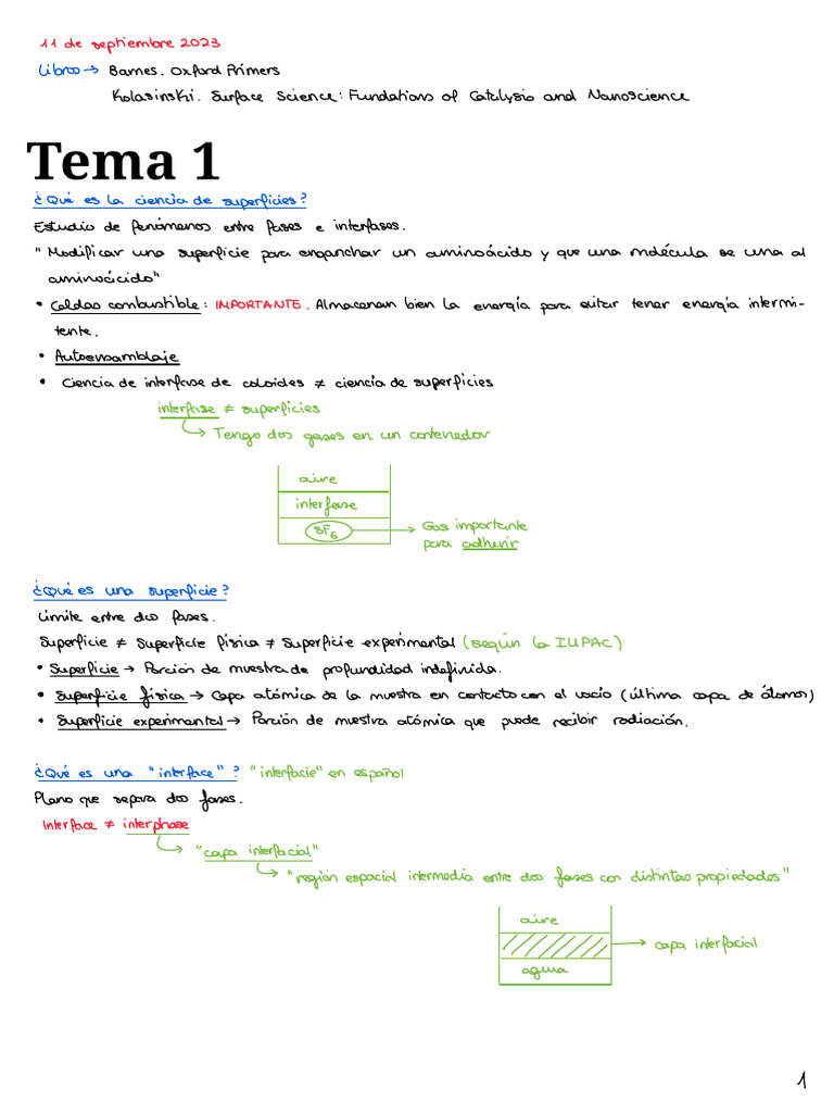 Tema 1 (CSup) | PDF