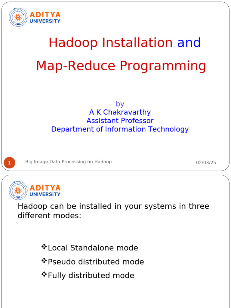 Hadoop Installaion | PDF | Apache Hadoop | Linux