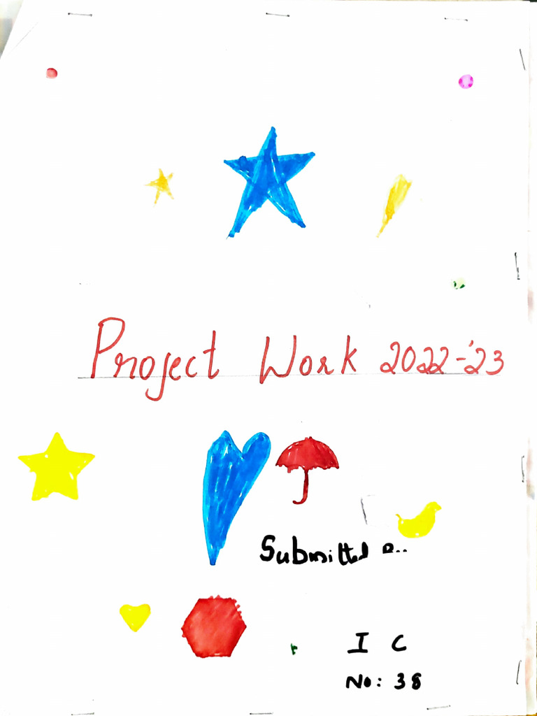 Maths__class 1 Project Sample | PDF | Length | Units Of Measurement